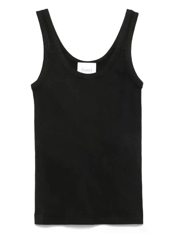 NUDE Logo-embroidered Tank Top