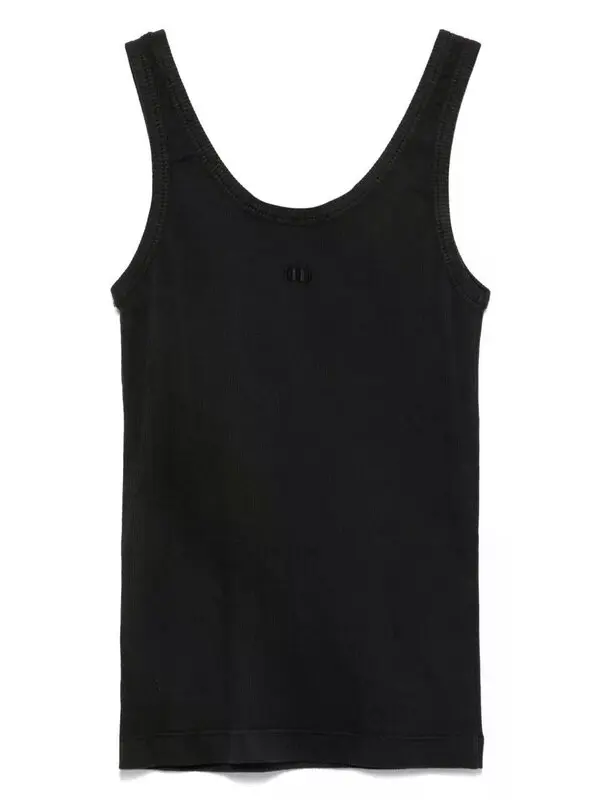 NUDE Logo-embroidered Tank Top