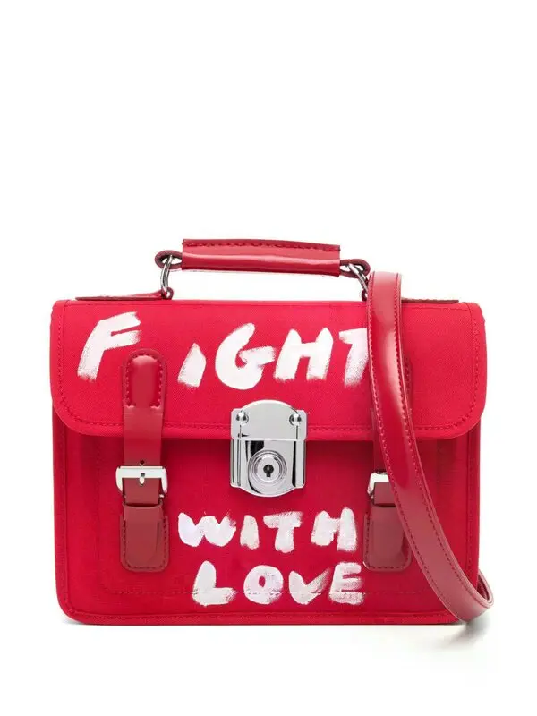 Comme Des Garçons Graphic-print Crossbody Bag