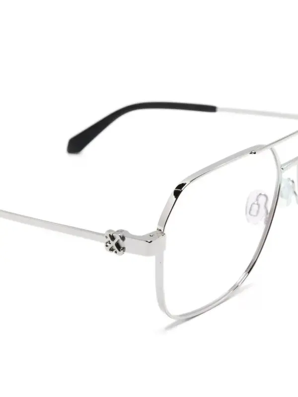 Off-White Pilot Frame Glasses