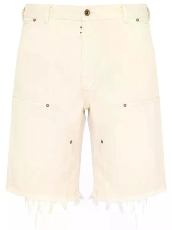 MAISON MARGIELA Denim Shorts - Neutrals