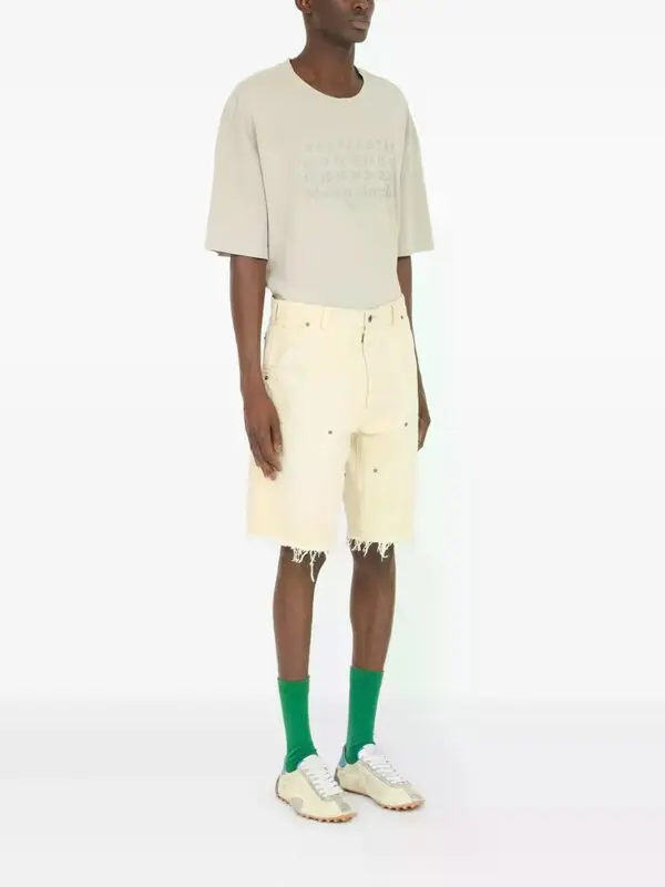 MAISON MARGIELA Denim Shorts - Neutrals