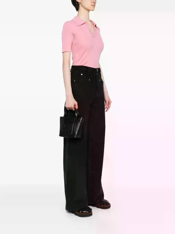 Maison Kitsuné Mini Fox Head Tote Bag - Black