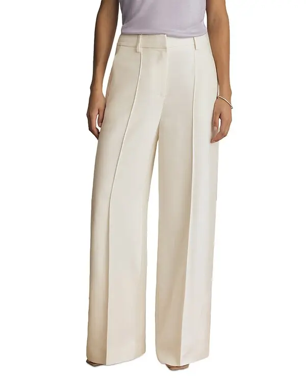 REISS Atelier Dion Trousers - White