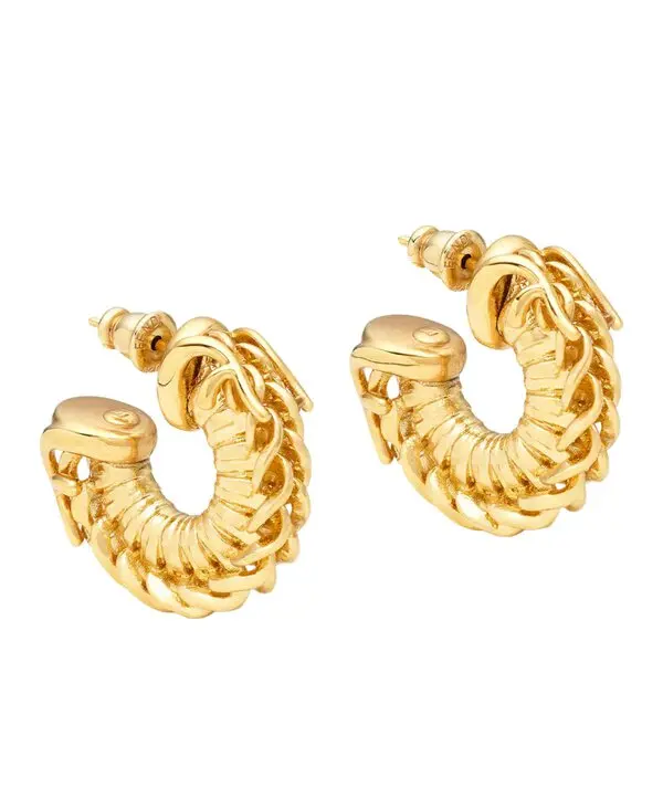 Fendi Filo Hoop Earrings
