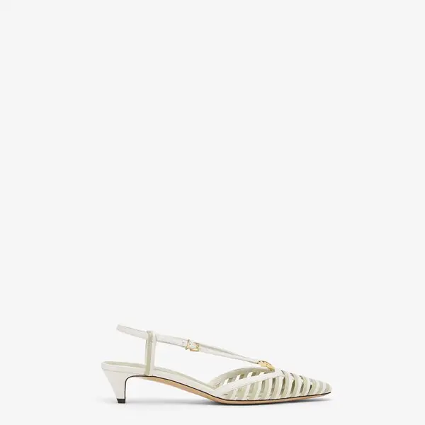 Fendi Slingbacks With Ff Detail