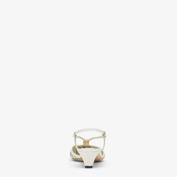 Fendi Slingbacks With Ff Detail