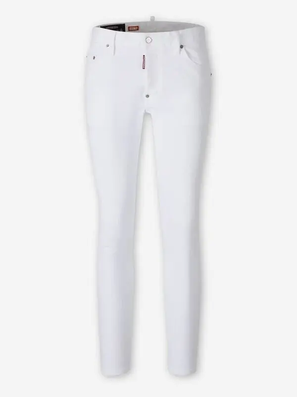 Dsquared2 Slim Skater Jeans - White