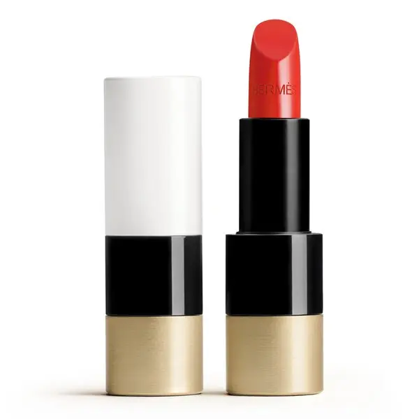 Hermès Rouge Satin Lipstick - 75 Rouge Amazone