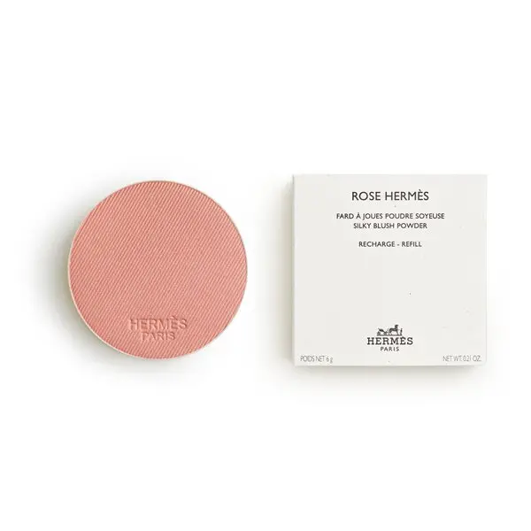 Hermès Rose Silky Blush Powder Refill - 47 Rose Ambrã©