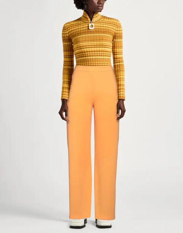 Patrizia Pepe Wide Leg Crepe Pants