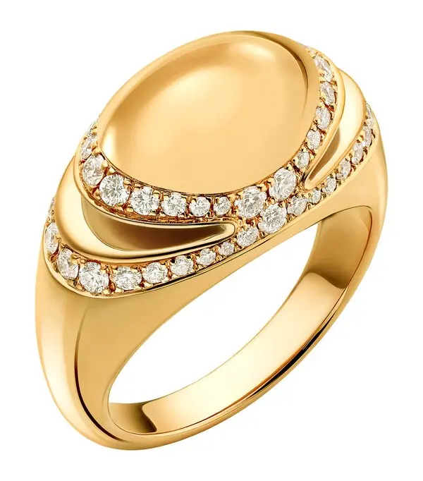 BVLGARI Cabochon Ring - Gold