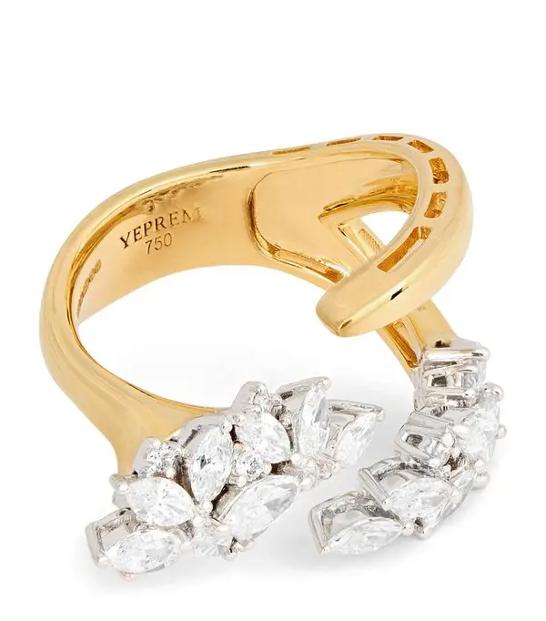 Yeprem Reign Supreme Diamond Ring - Gold