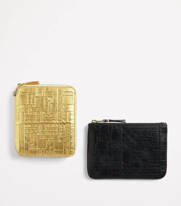 Comme Des Garçons Leather Zipped Pouch