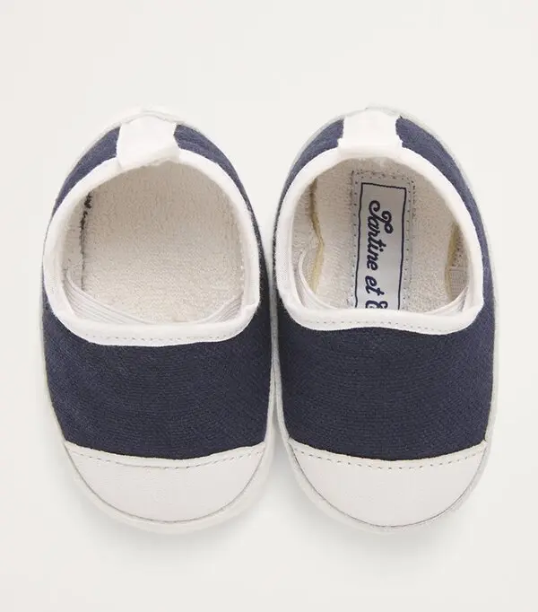 TARTINE ET CHOCOLAT Canvas Slip-on Baby Shoes
