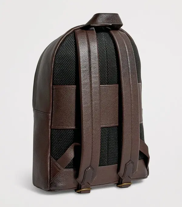 Polo Ralph Lauren Leather Logo Backpack