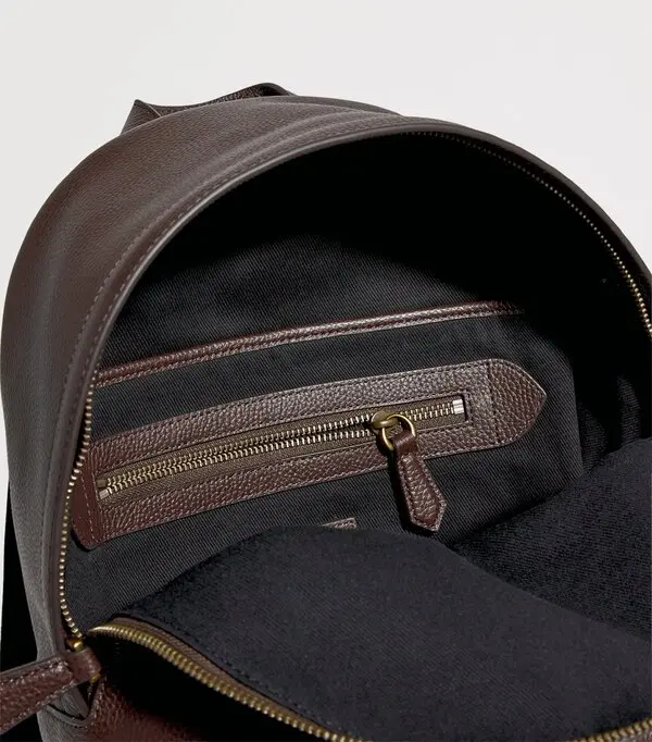 Polo Ralph Lauren Leather Logo Backpack