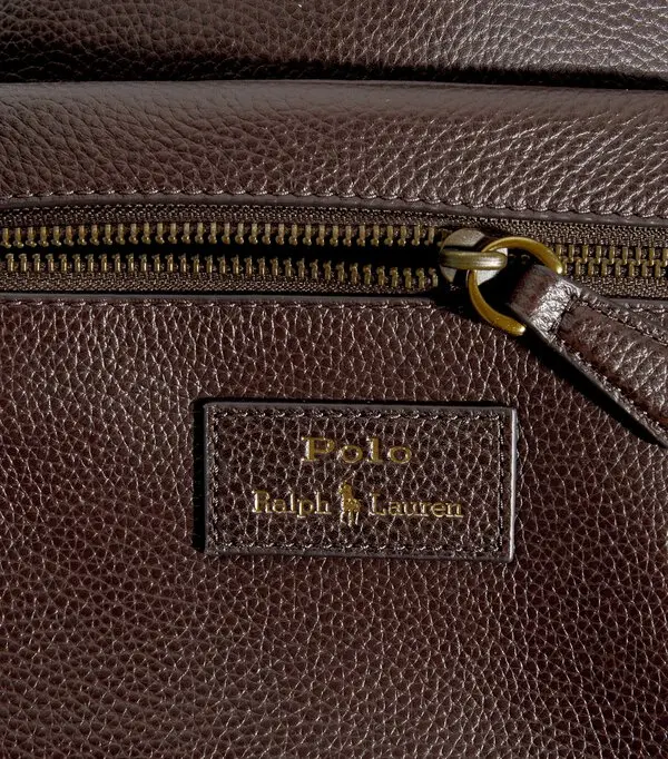 Polo Ralph Lauren Leather Logo Backpack
