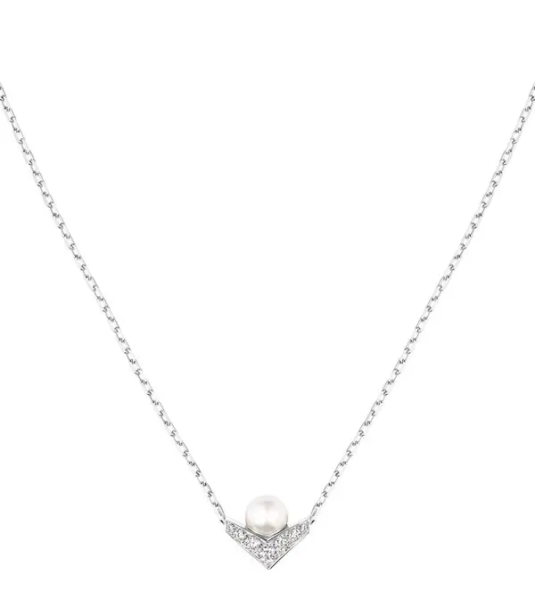 CHAUMET Joséphine Aigrette Pendant Necklace - Silver