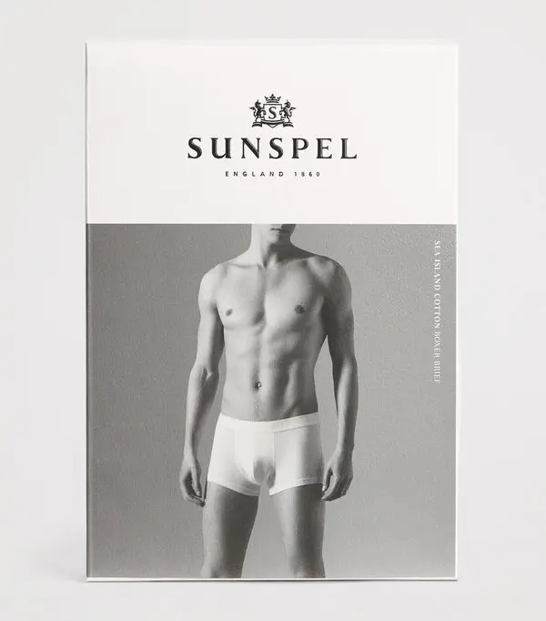 Sunspel Sea Island Cotton Trunks - Black