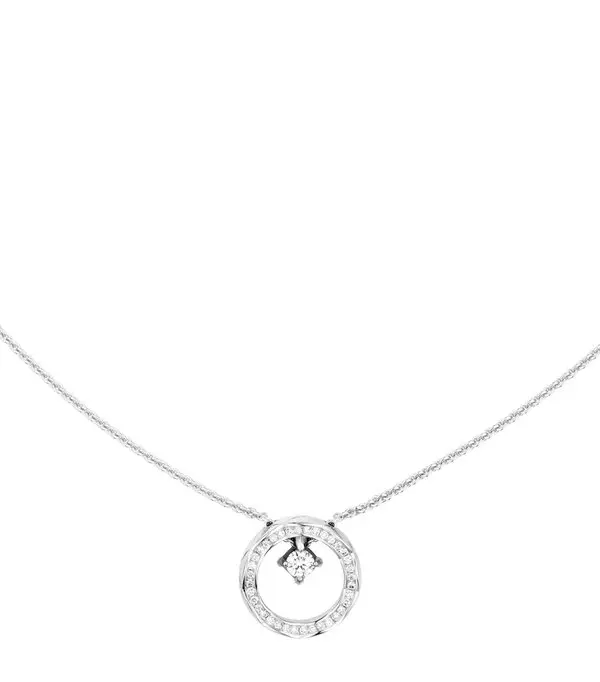 Chanel Coco Crush Necklace - Silver