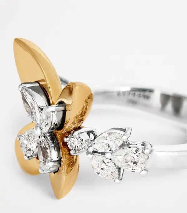 Yeprem Butterfly Diamond Ring