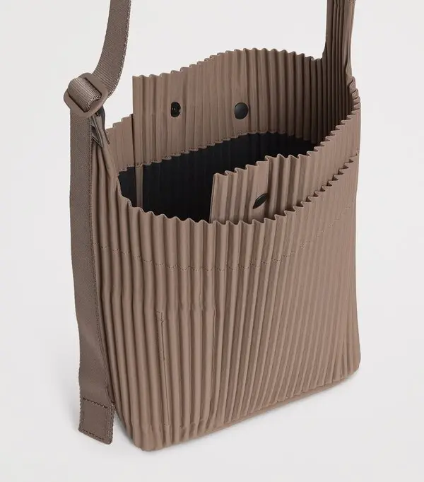 Issey Miyake Pleated Utility Shoulder Bag