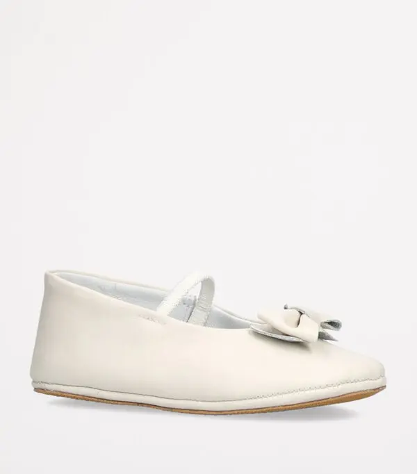 PAPOUELLI Leather Bowie Flats