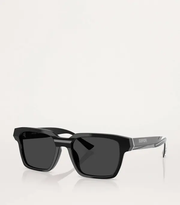 FERRARI Acetate Square Polarised Sunglasses