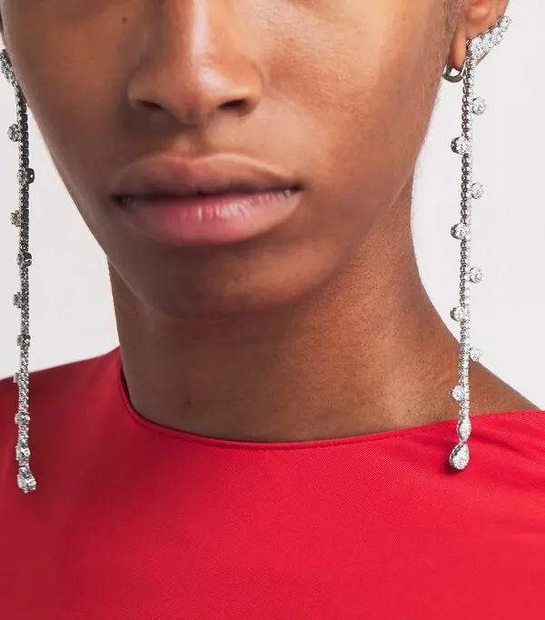 Yeprem Y-couture Diamond Drop Earrings