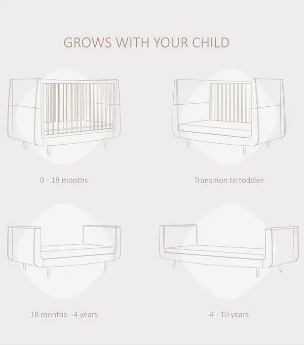 SNÜZ Kot Skandi Cot Bed