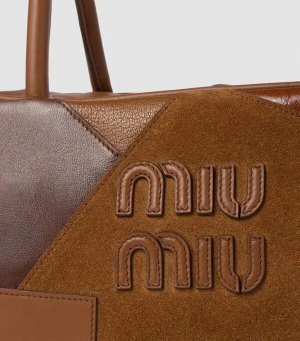 Miu Miu Patchwork Top-handle Bag