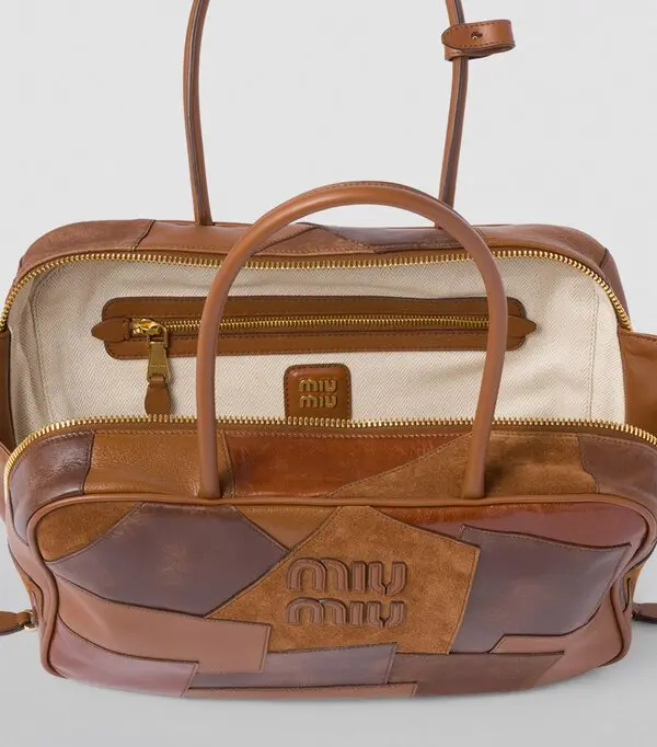 Miu Miu Patchwork Top-handle Bag