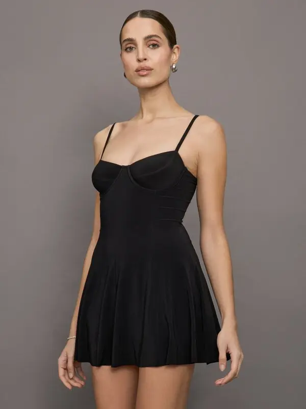 Norma Kamali Underwire Pickleball Dress