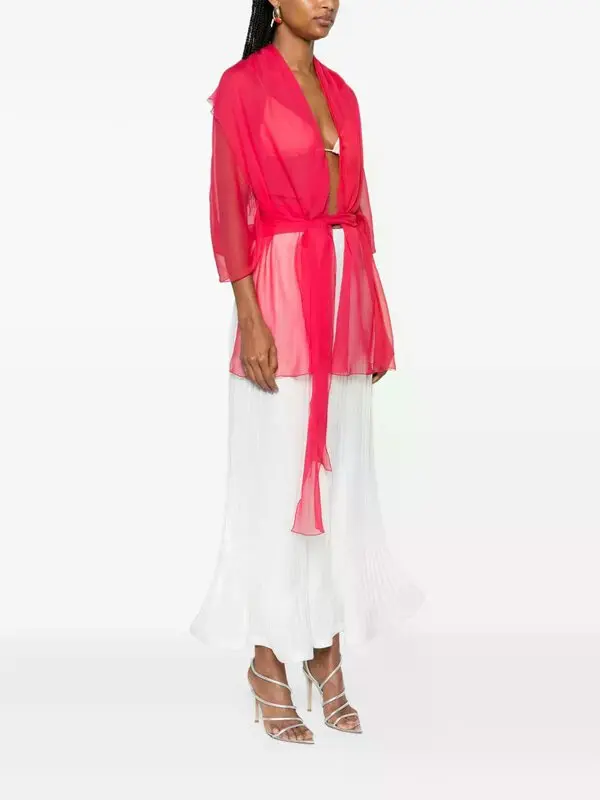 Alberta Ferretti Silk Jacket