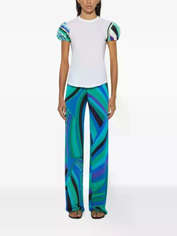 Emilio Pucci Iride-print Trousers