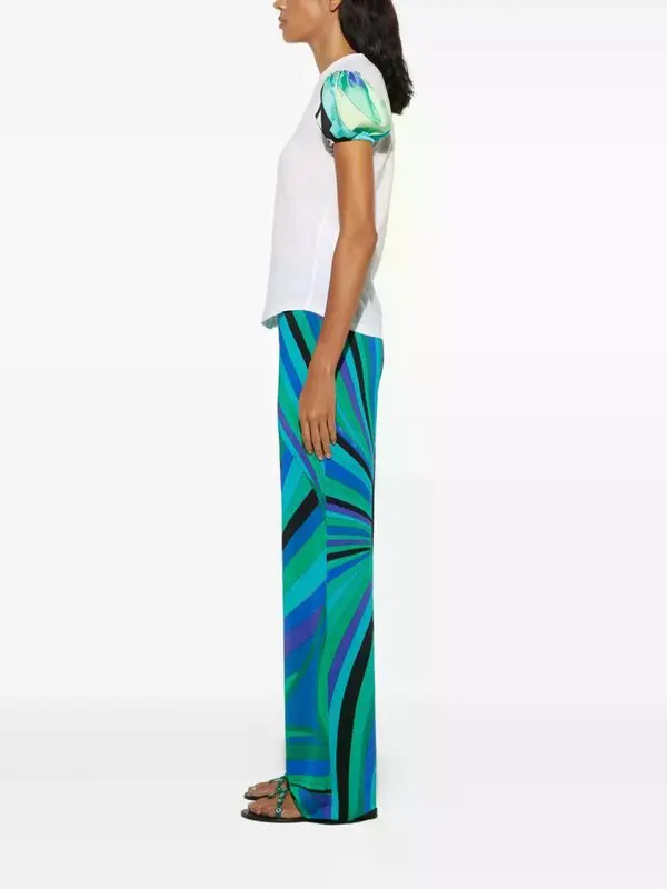 Emilio Pucci Iride-print Trousers
