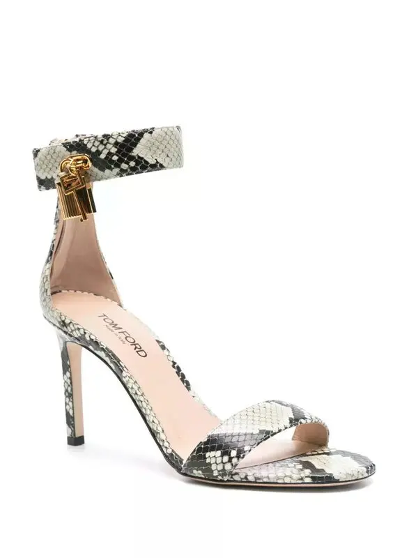 TOM FORD Padlock Stiletto Sandals