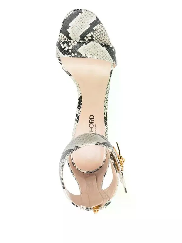 TOM FORD Padlock Stiletto Sandals