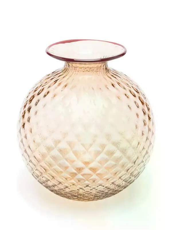 VENINI Monofiori Balloton Vase - Brown