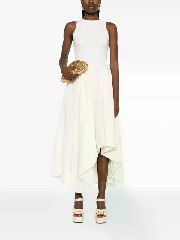 Alexander McQueen Asymmetric Midi Dress