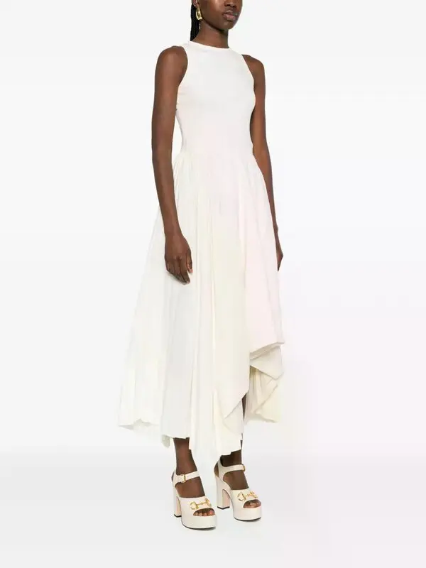 Alexander McQueen Asymmetric Midi Dress