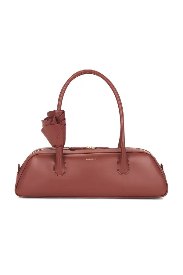 Magda Butrym Brigitte Trapeze Bag - Orange