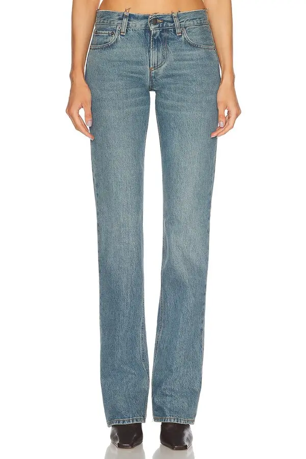 HAIKURE Carly Slim Straight Jeans