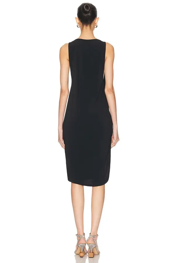 Jacquemus La Robe Peplo Courte - Black
