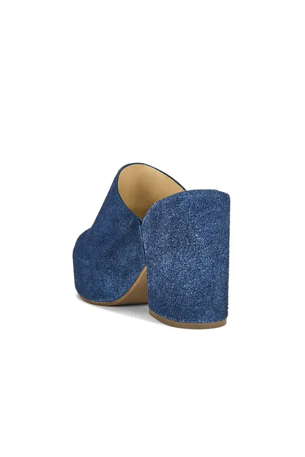 Gabriela Hearst Ares Mule - Medium Blue