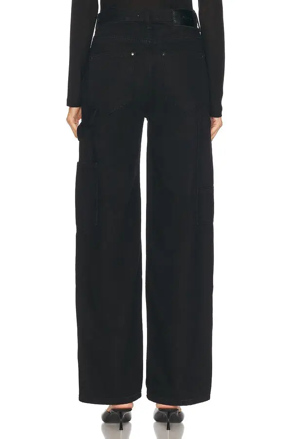 Renggli Work Wide Leg Jeans - Ink