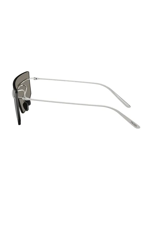 Prada Metallic Shield Sunglasses