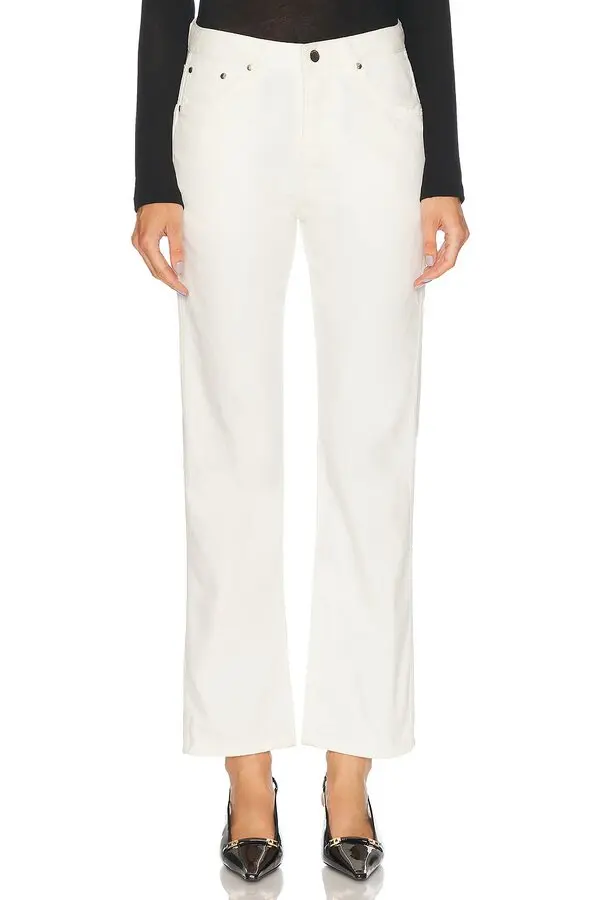 Renggli Straight Leg Jeans - Bone
