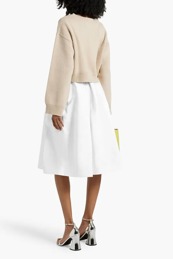 Marni Cotton Midi Skirt
